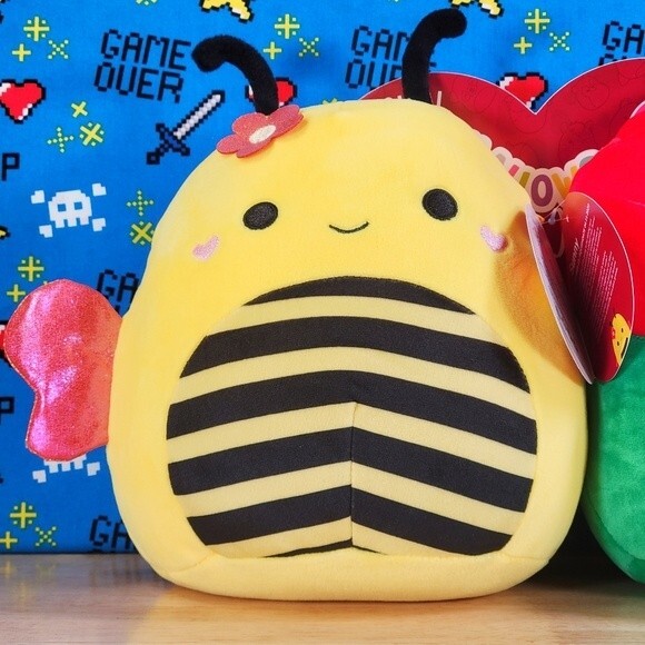 Squishmallows | Toys | Squishmallow Sunny The Bee And Walsh The Rose 8 ...
